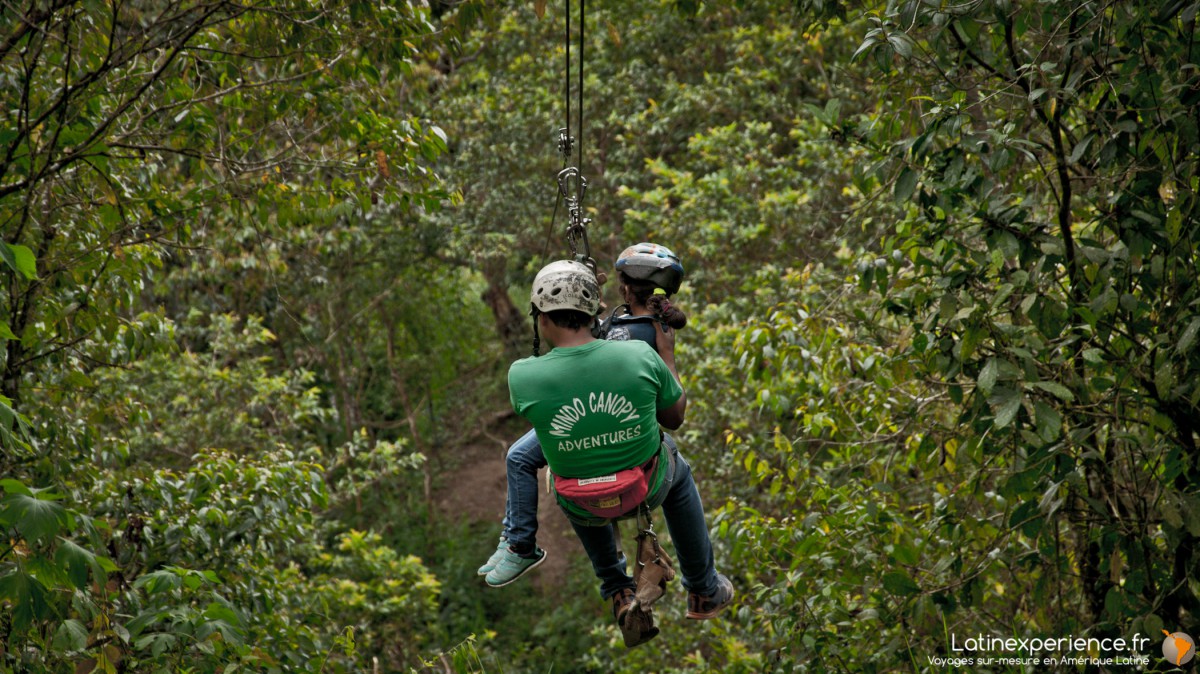 Canopy Tours à Mindo dans la forêt nuageuse - Blog latinexperience